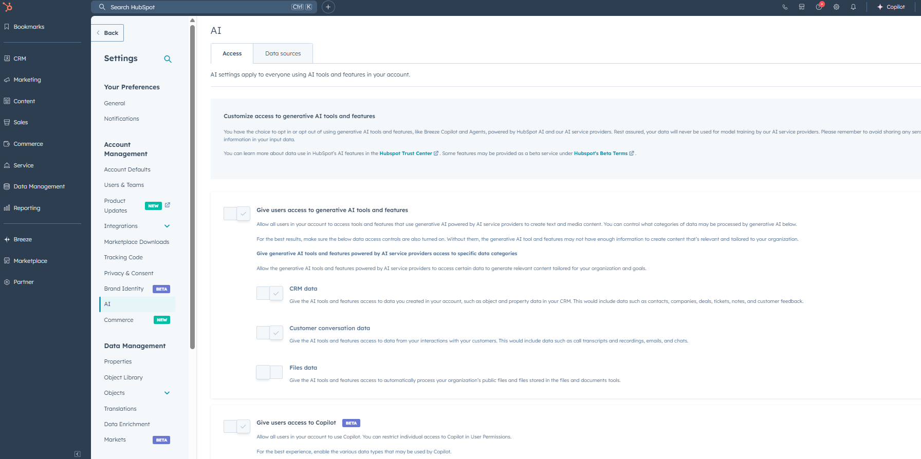 HubSpot AI Tools: Breeze Copilot, Agents & Intelligence