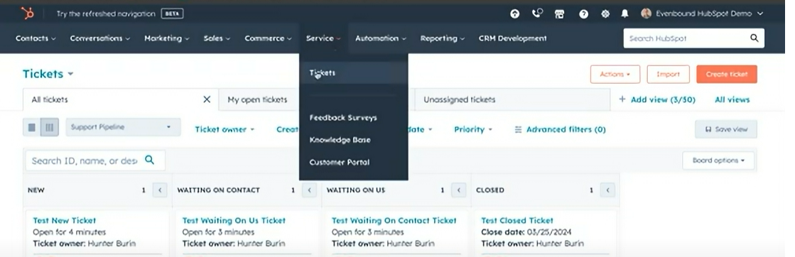 How To HubSpot Tickets and Pipelines | Evenbound